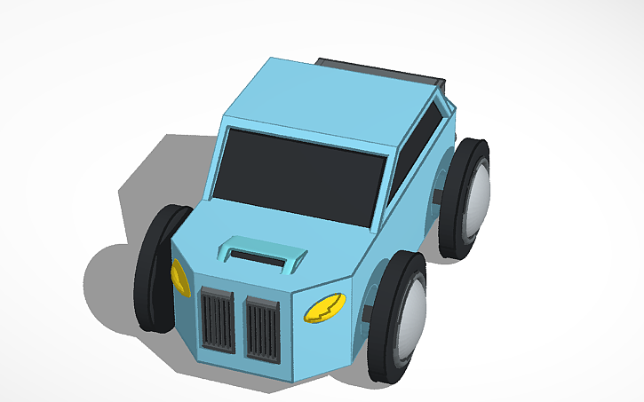 3d Design The Sim Lab Car Tinkercad