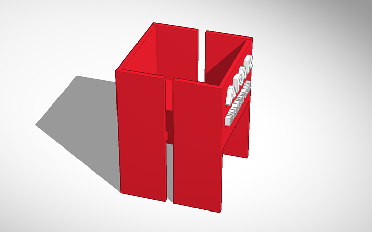 3D design Tempat APAR - Tinkercad