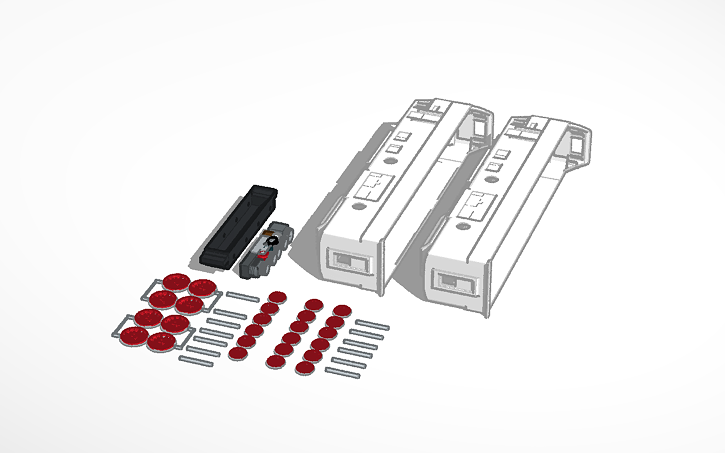 3D design ACE 3000-4 N gauge | Tinkercad