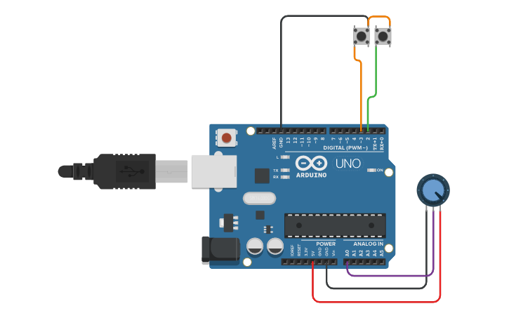 Circuit Design Break Arduino Tinkercad