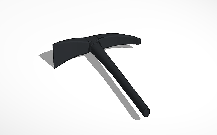 3D design Default Fortnite Pickaxe | Tinkercad