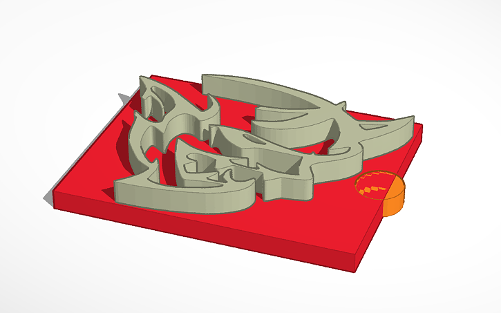 3D design Hellcat keychain | Tinkercad