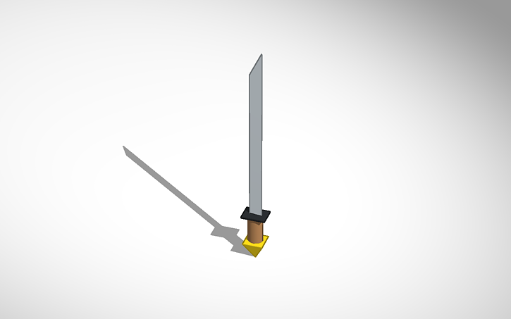 3D design Awesome Samurai Sword | Tinkercad