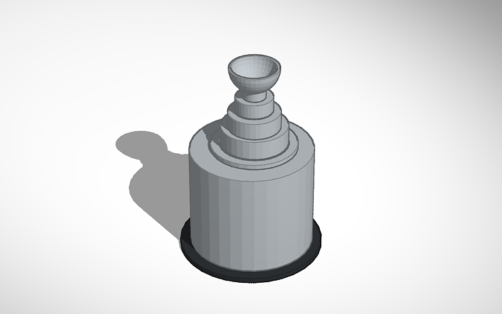 3D design Stanley Cup - Tinkercad