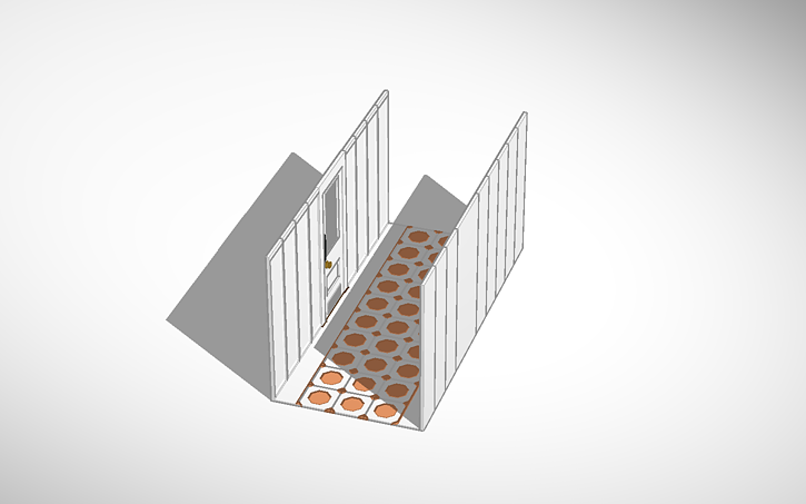 3D design Titanic #Titanicpart 6 / 1st class corridor | Tinkercad