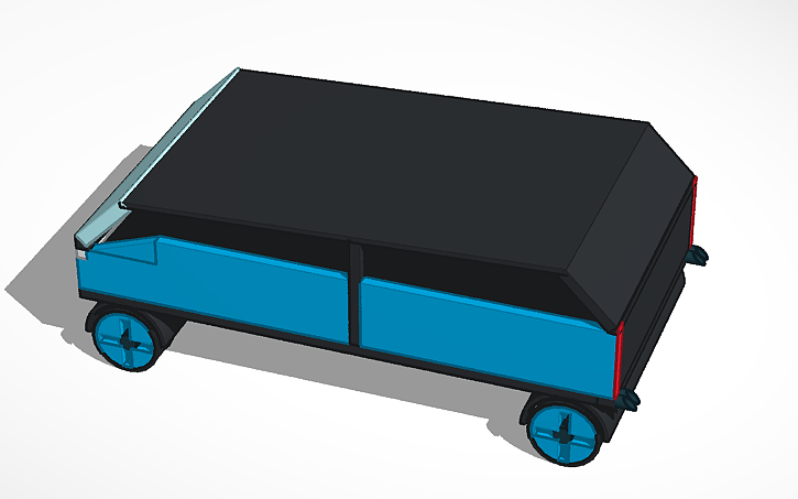 3D design Tesla Cybertruck | Tinkercad