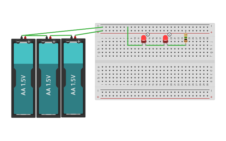 Circuit design Tamara_Serie - Tinkercad