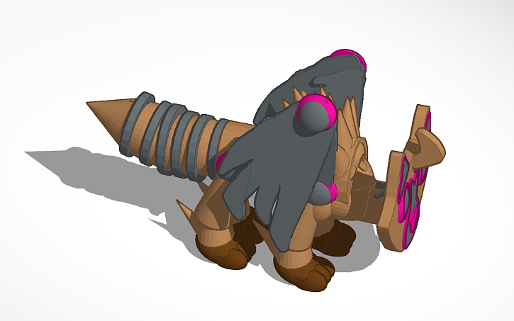 3D design Divine Beast Vah Hiltra | Tinkercad