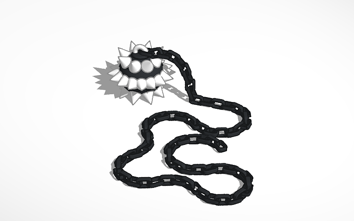 3D design Fang's Spike Ball & Chain | Tinkercad