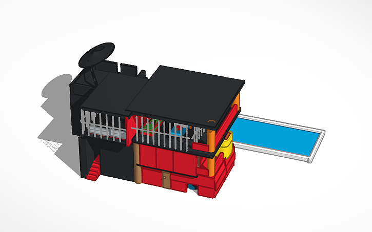 3D design Amazing Mansion | Tinkercad