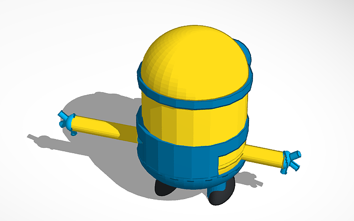 3D design minion | Tinkercad