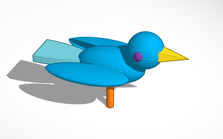 3D design Bird Shade #sjplpopup | Tinkercad