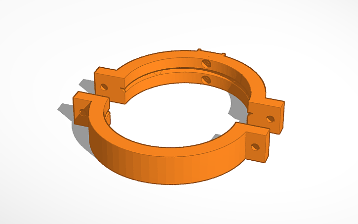 3D design Mounting Clamp - Tinkercad