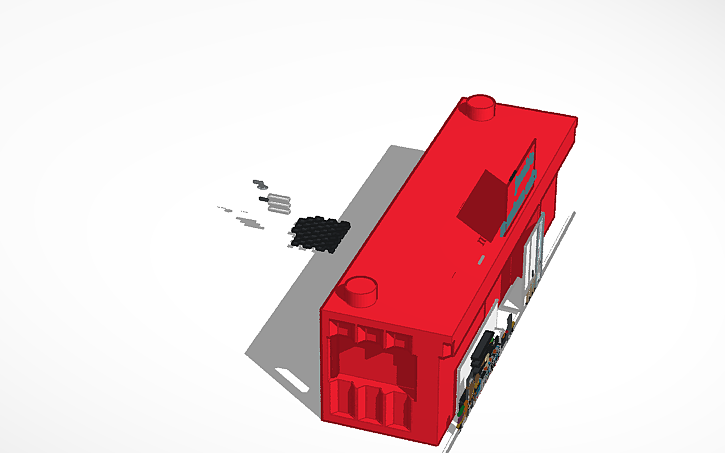 3d Design Copy Of Copy Of Shipping Container Tinkercad