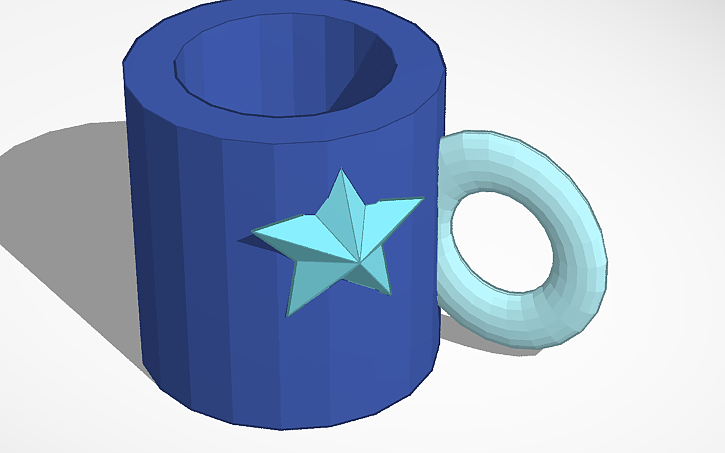 3D design cup - Tinkercad