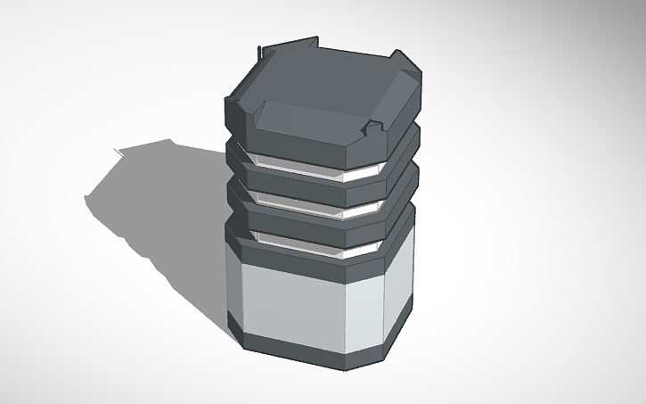 3D design Space Engineers Beacon - Tinkercad