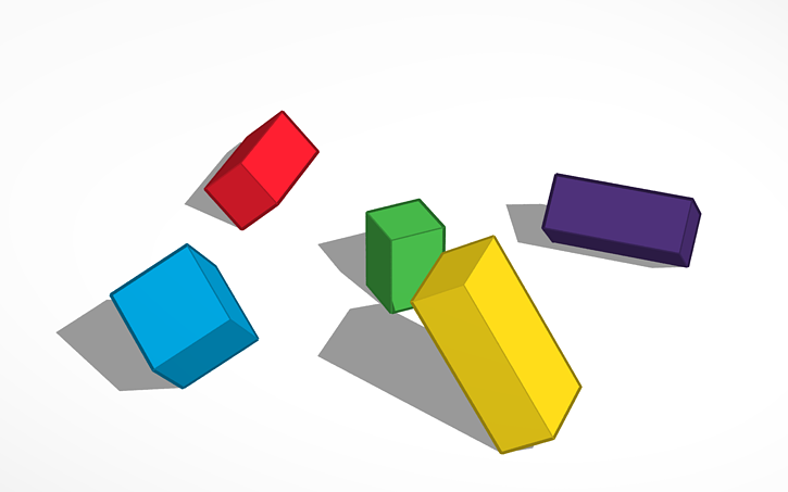 3D design Prismas | Tinkercad