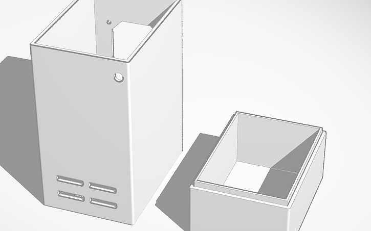 3D design Coin Box and Acceptor - Tinkercad