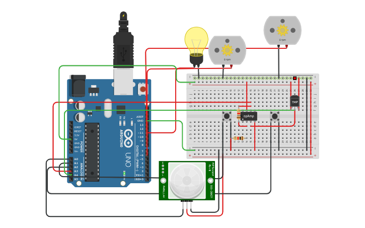 Circuit design As-3 - Tinkercad