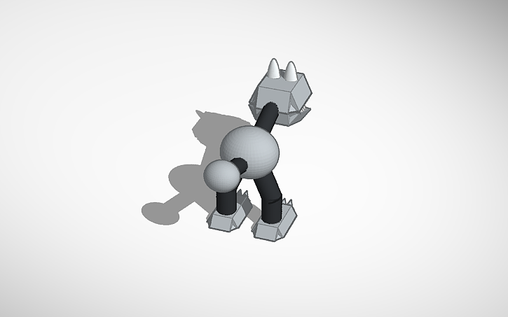 3D design Twisted pebble - Tinkercad