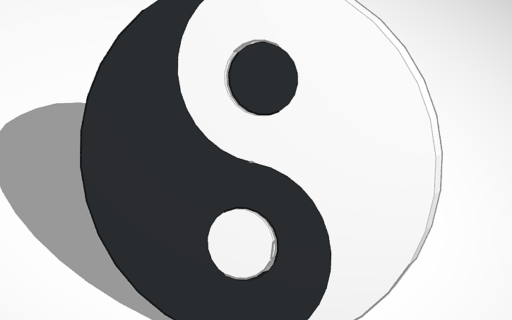 3D design YİNG_YANG | Tinkercad