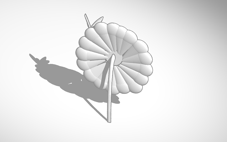 3D design Flower - Tinkercad