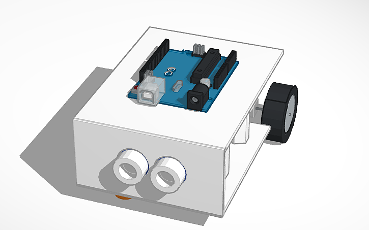 3D design Robot móvil | Tinkercad
