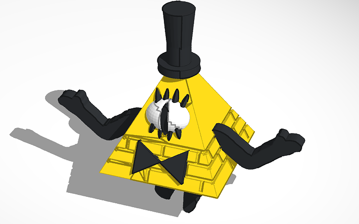 3D design Bill Cipher 3d | Tinkercad