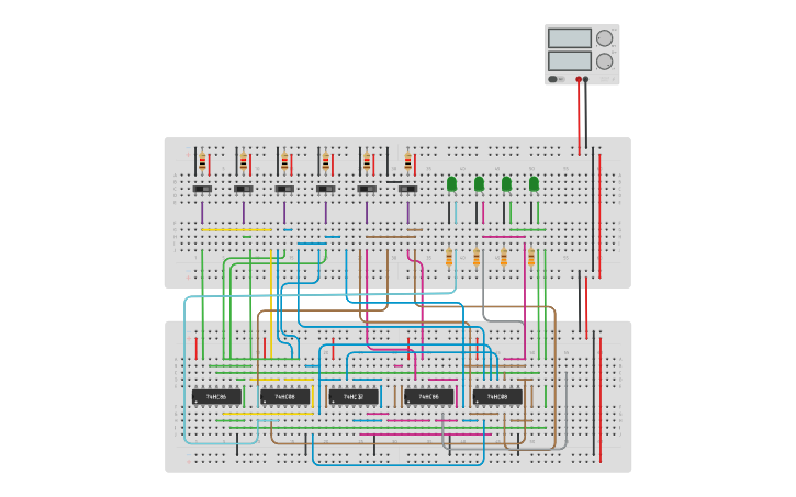 Circuit design AST 224 (BIT 2A-DAY) - SEGUISABAL - FINAL - FULL - ADDER | Tinkercad
