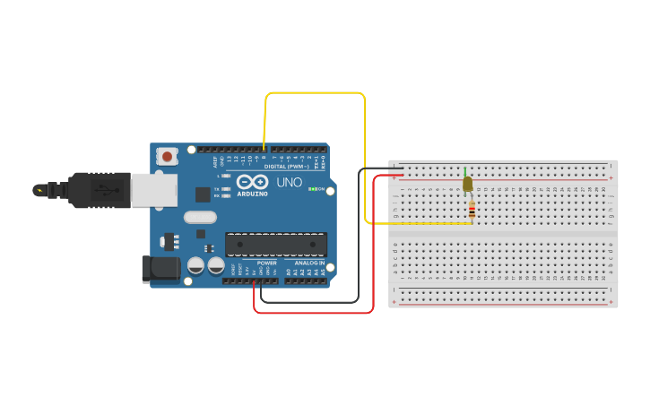Circuit design ÇALMA OÇ - Tinkercad