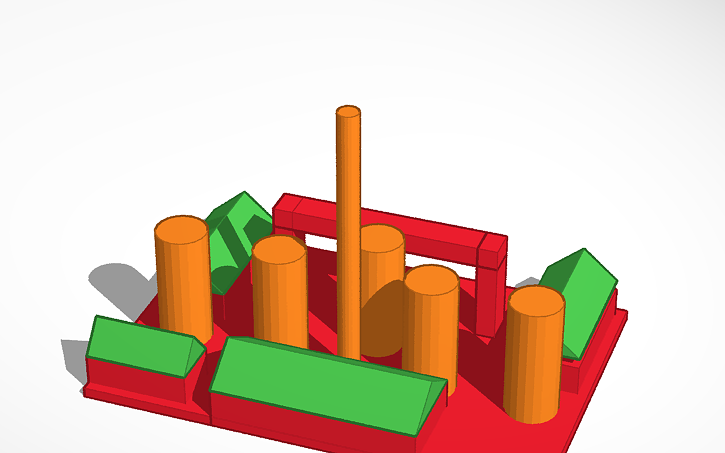 3D design Steel Factory | Tinkercad