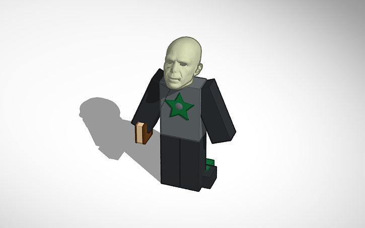 3D design Voldemort - Tinkercad