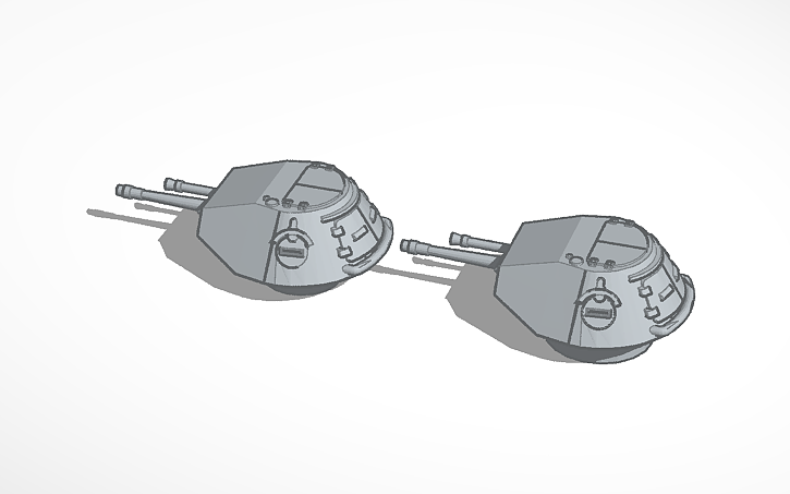 3d Design Turrets Tinkercad