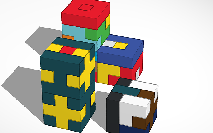 3D design puzle - Tinkercad