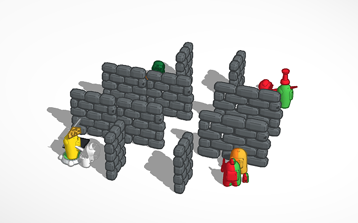 3D design among us imposter - Tinkercad