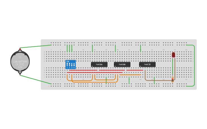 Circuit design EXAMEN - Tinkercad