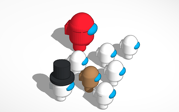 3D design Amogus Sussy | Tinkercad