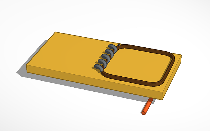 3D design Mousetrap - Tinkercad