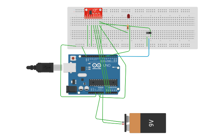Circuit Design Copy Of 160 Accelerometer Code 3 1 Tinkercad