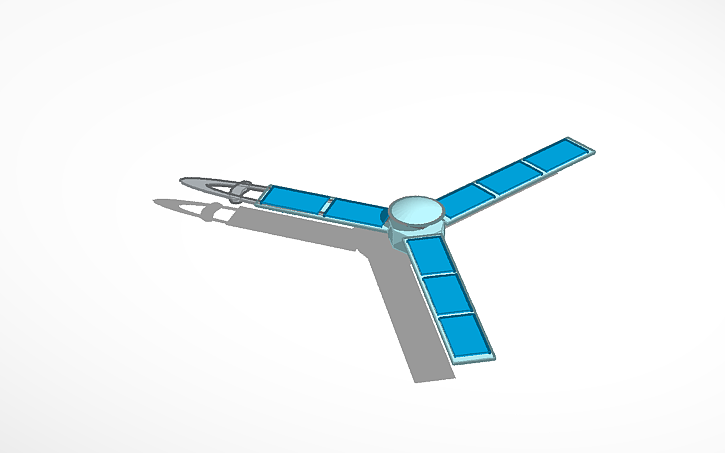 3D design The Celling Fan/The Juno Aircraft | Tinkercad