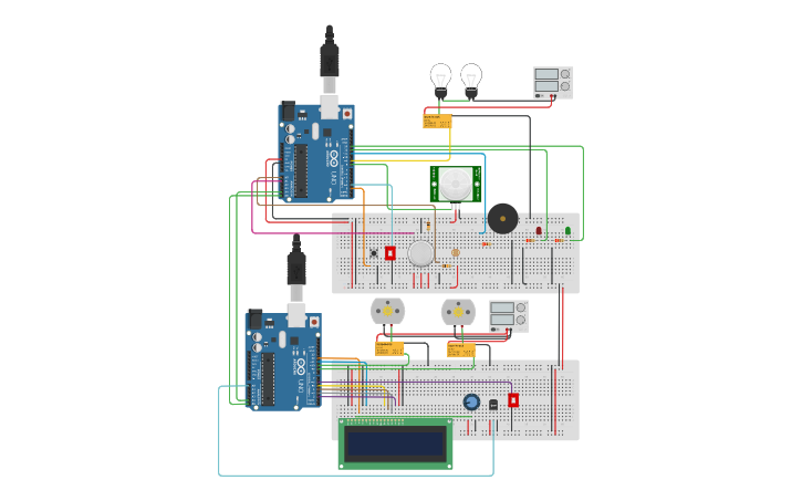 Circuit design Projeto - MSE | Tinkercad