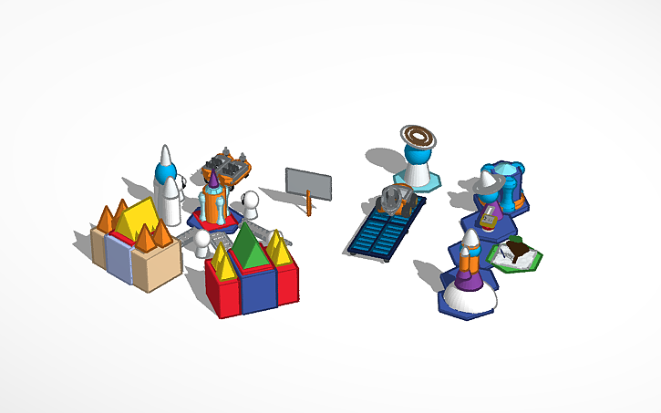 3D design The Future Moon Camp--YCY&LYC&LJR - Tinkercad