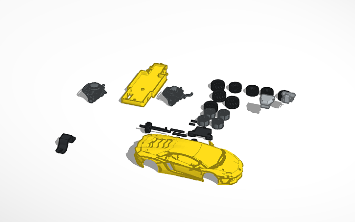 3d Design Fast Rc Car Tinkercad