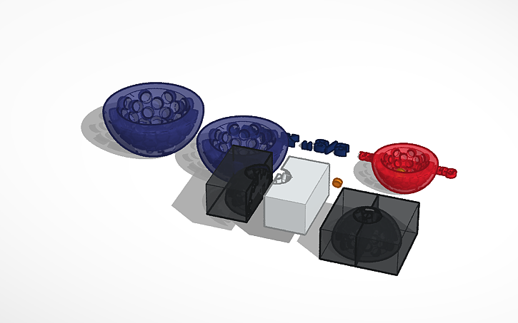 3D design Smallest 6mmx3mm Neodymium Magnetic Primer Bowl - Tinkercad