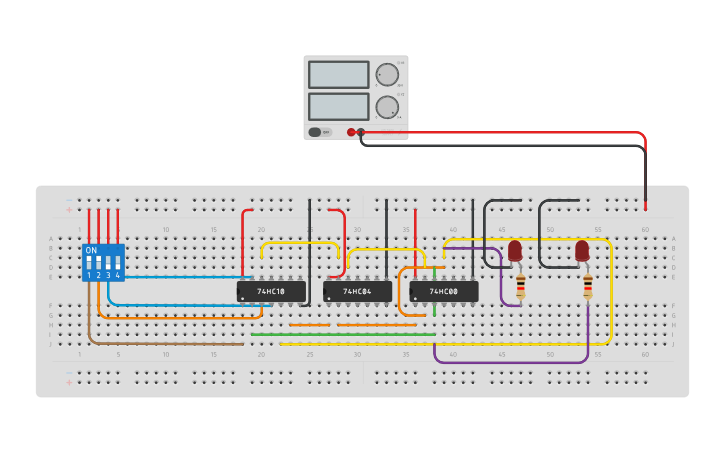 Circuit Design Circuito Flip Flop Jk Tinkercad