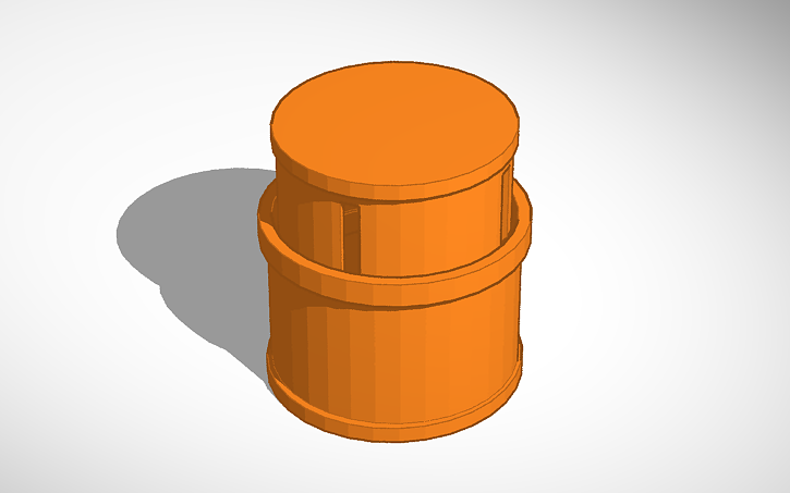 3D design olivia cristinziano_ round box with liddy | Tinkercad