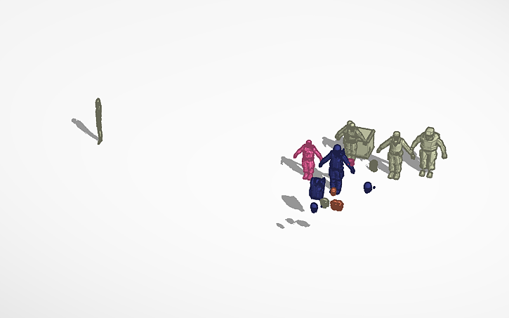 3D design terrorista css - Tinkercad