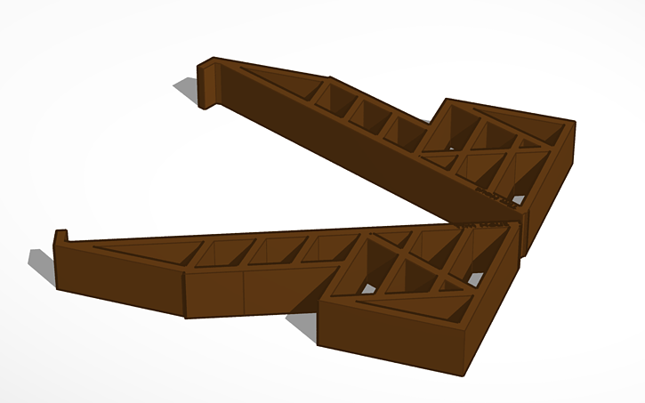 3D design laptop cooling stand - Tinkercad