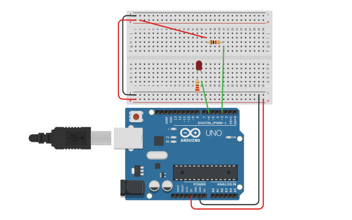 Circuit design Capacitive Touch DIY Sensor - Tinkercad