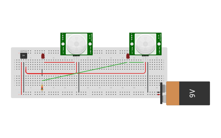 Circuit Design Pir Sensor Tinkercad